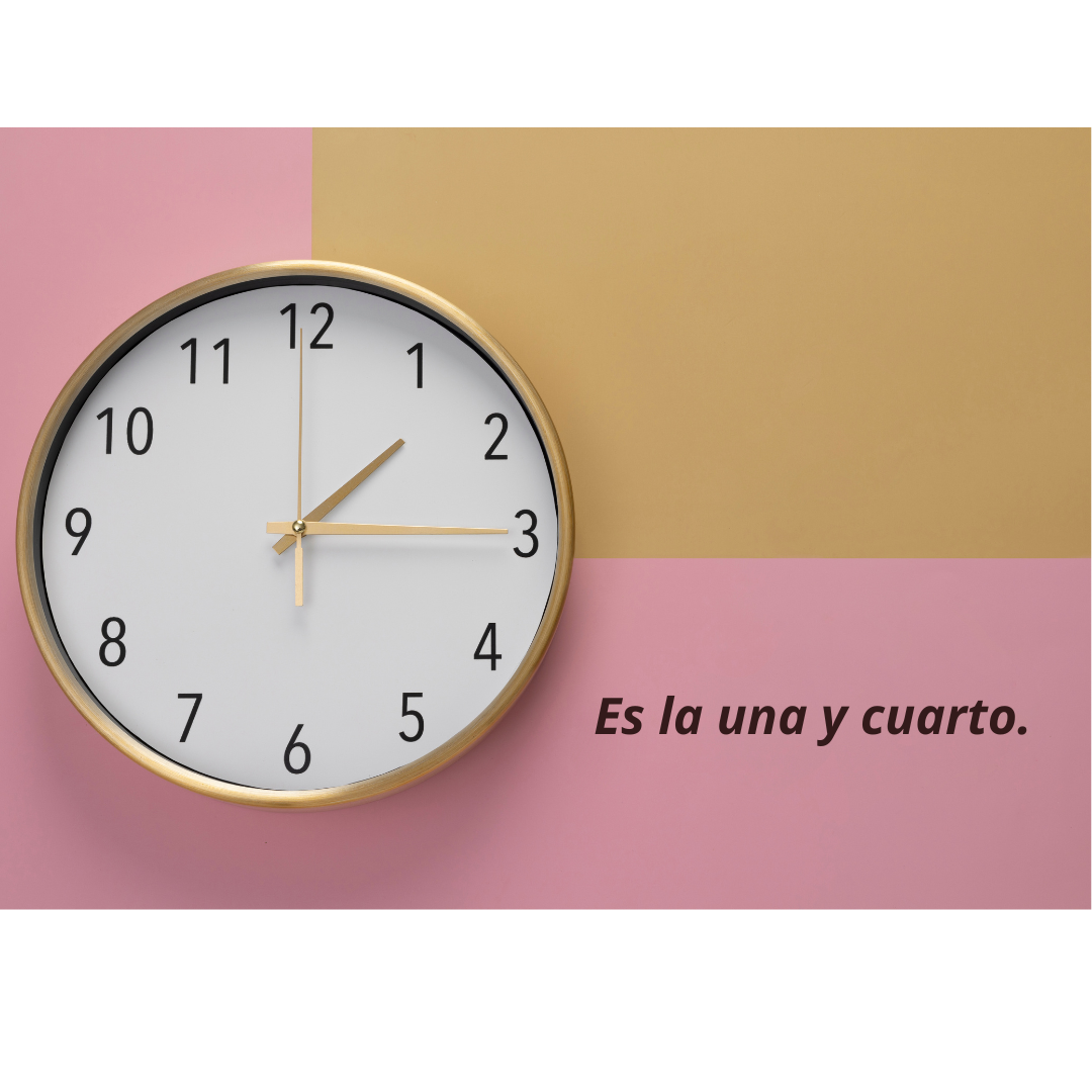 Decir la hora en español ⏱ [+ EJERCICIOS INTERACTIVOS]