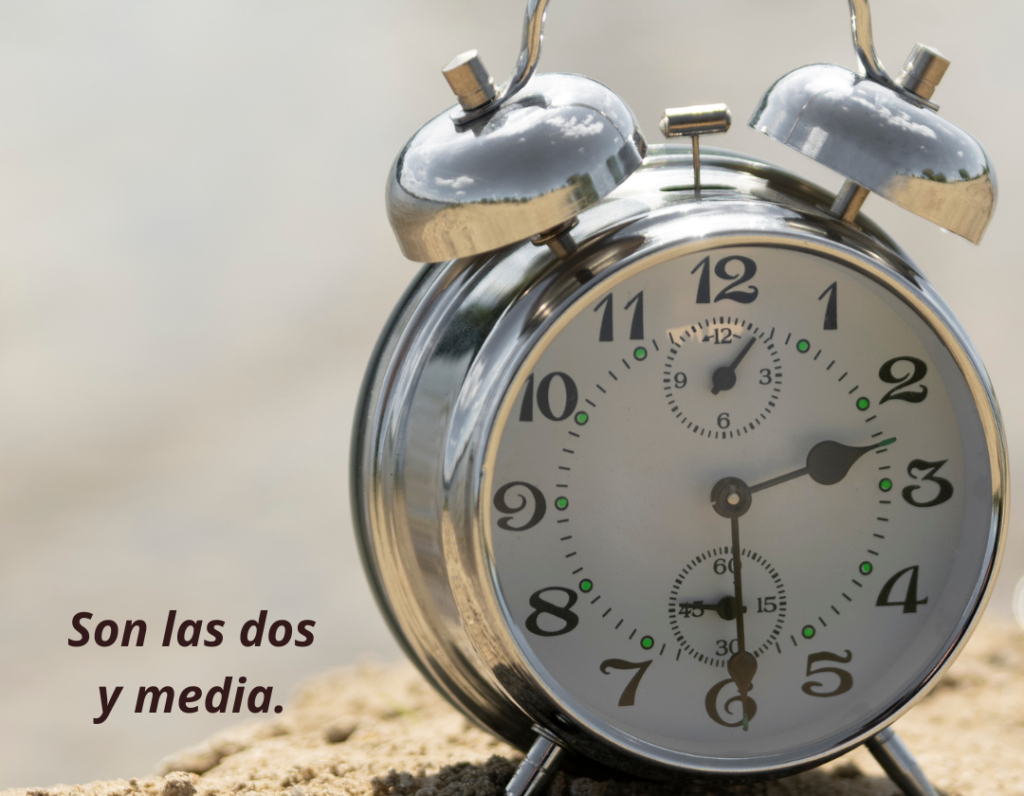 Tell The Time in Spanish ⏱ Full Guide [+ AUDIO & EXERCISES]