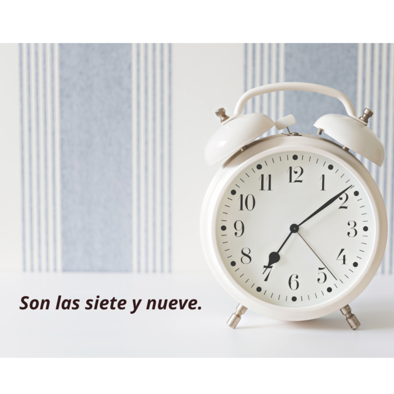 Decir la hora en español ⏱ [+ EJERCICIOS INTERACTIVOS]