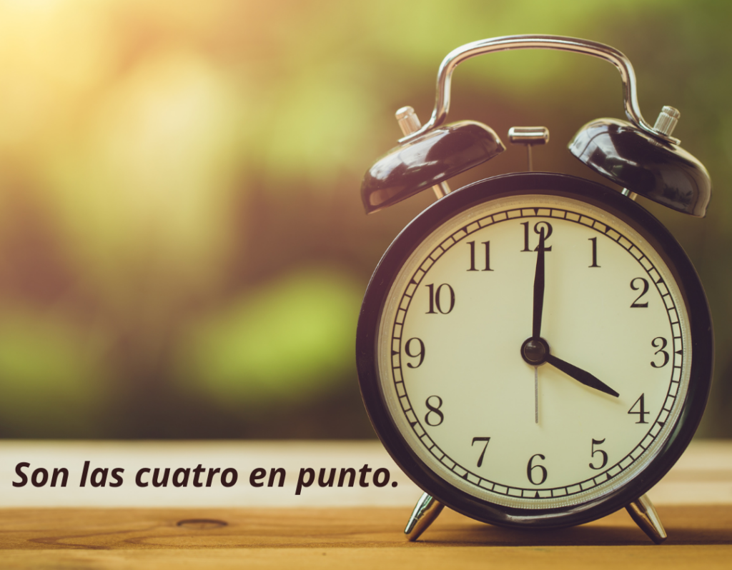 Tell The Time in Spanish ⏱ Full Guide [+ AUDIO & EXERCISES]