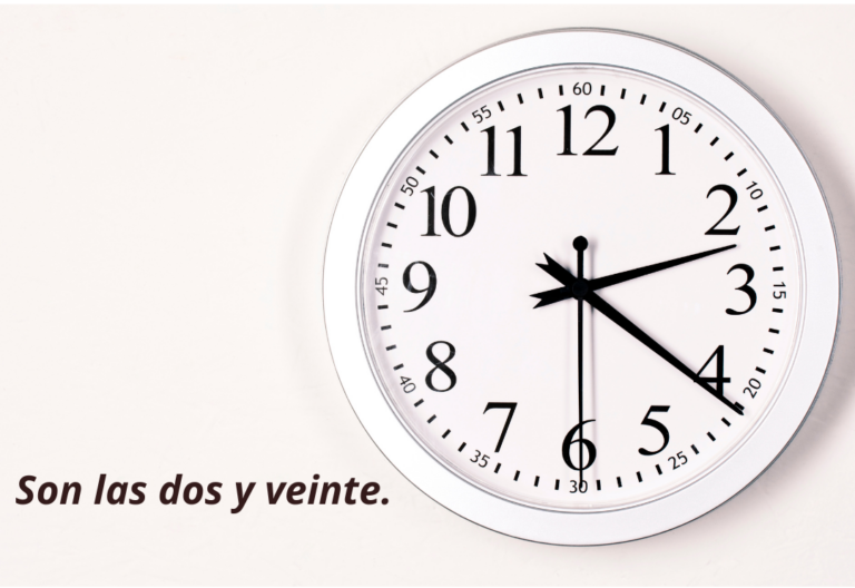 Tell The Time in Spanish ⏱ Full Guide [+ AUDIO & EXERCISES]