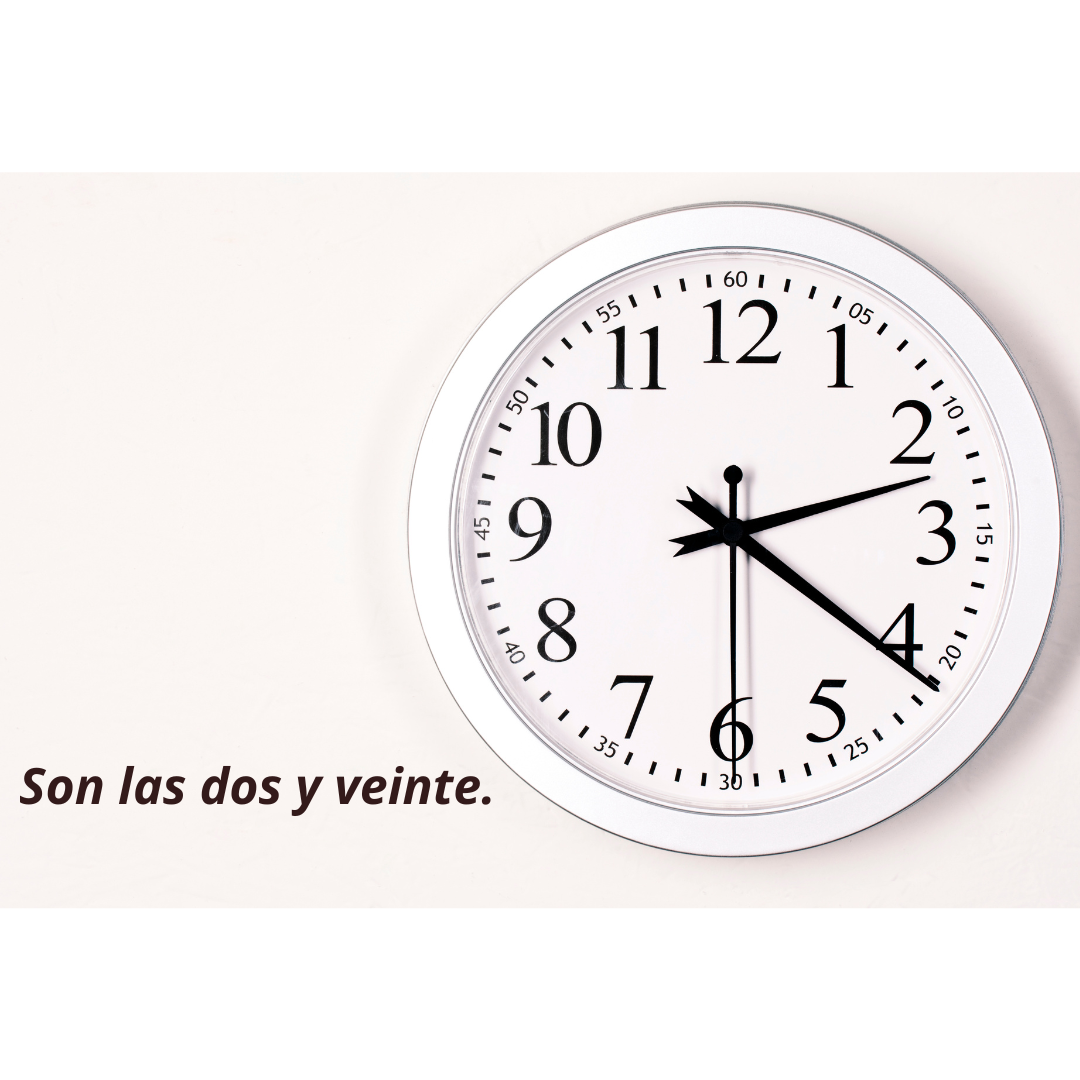Decir la hora en español ⏱ [+ EJERCICIOS INTERACTIVOS]