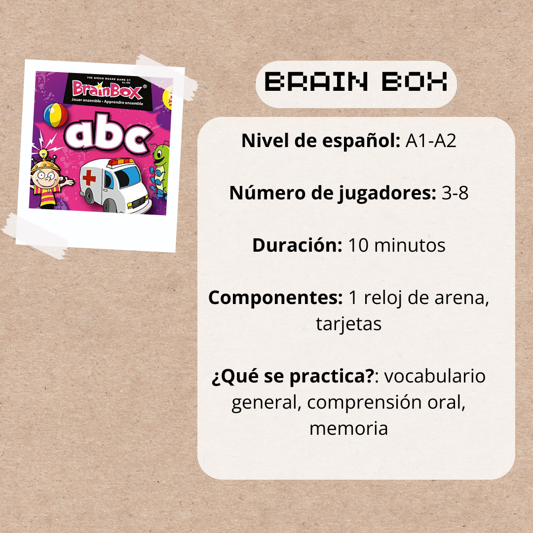 20 juegos de mesa para aprender y practicar español 🎲
