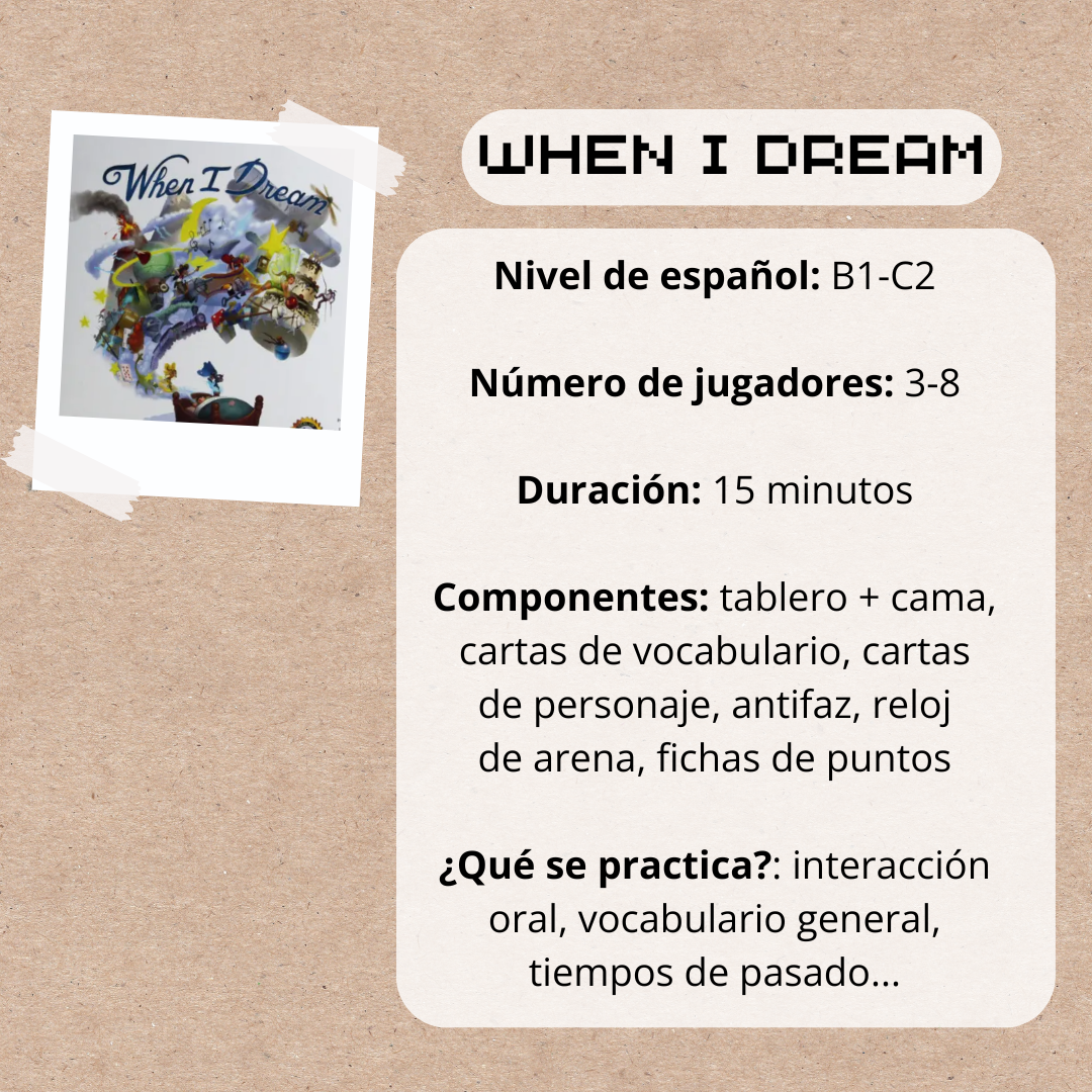 20 juegos de mesa para aprender y practicar español 🎲