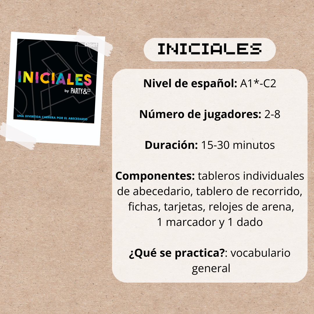 20 juegos de mesa para aprender y practicar español 🎲