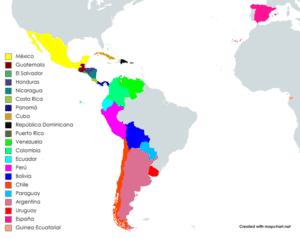 Countries, Nationalities and Languages in Spanish